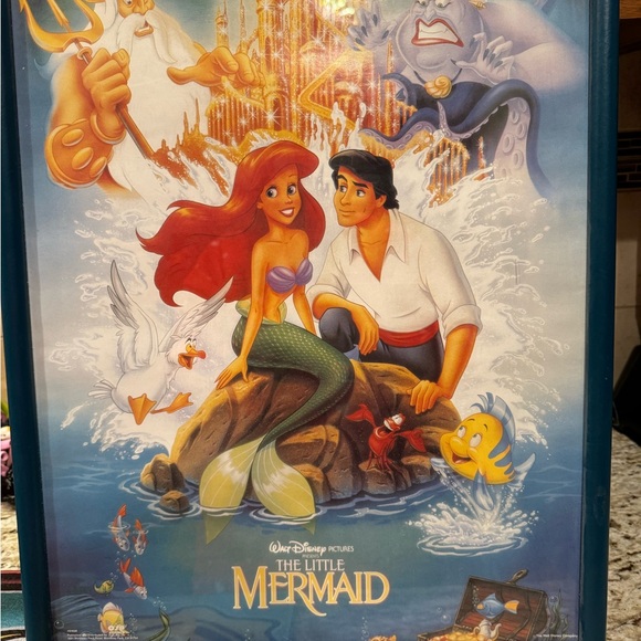 Disney | Wall Decor | Disneys The Little Mermaid Character Art With ...
